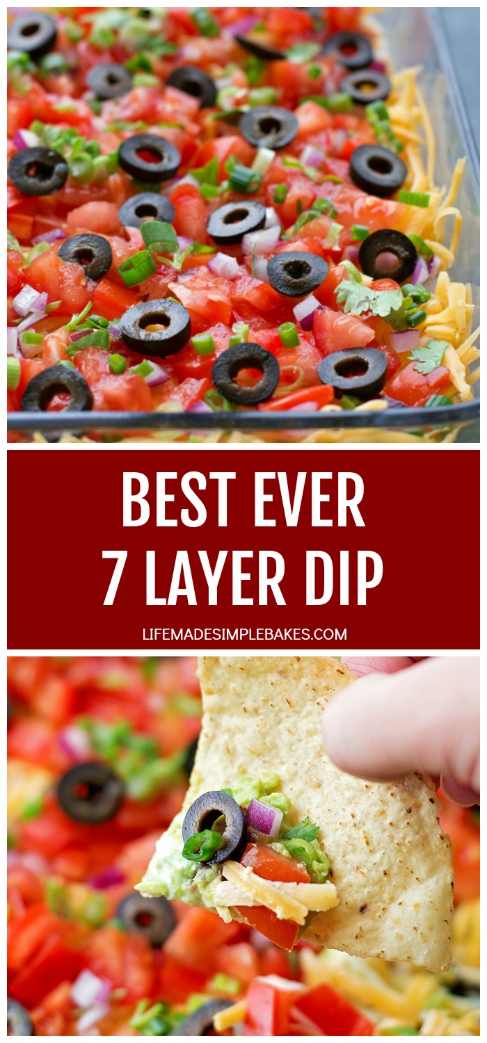 Best 7 Layer Dip Recipe Life Made Simple Bakes